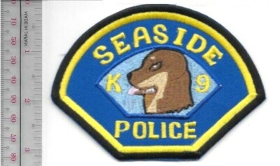 K-9 Seaside Police Department Canine Unit Officer & Dog Team California ...
