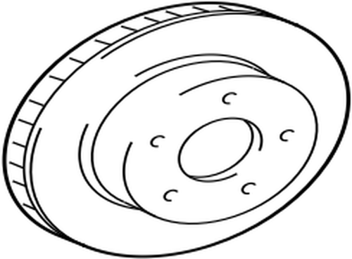 43512-35322 Toyota Disc, front 4351235322, New Genuine OEM Part | eBay