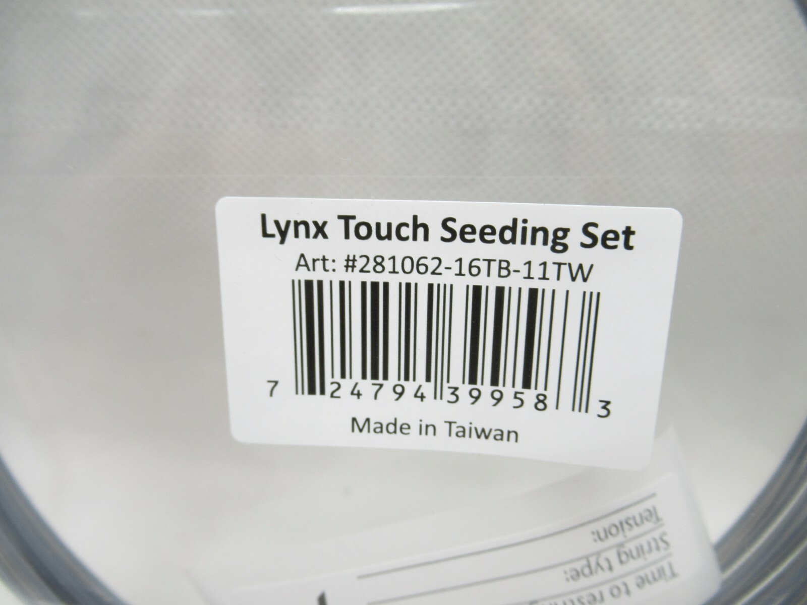 2 SETS: HEAD LYNX TOUCH 16 (1.30) GRAY CO-POLY TENNIS STRING BULK ...