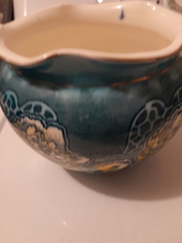 Antique Kelmscott Colonial Pottery Stoke England Art Nouveau Floral ...