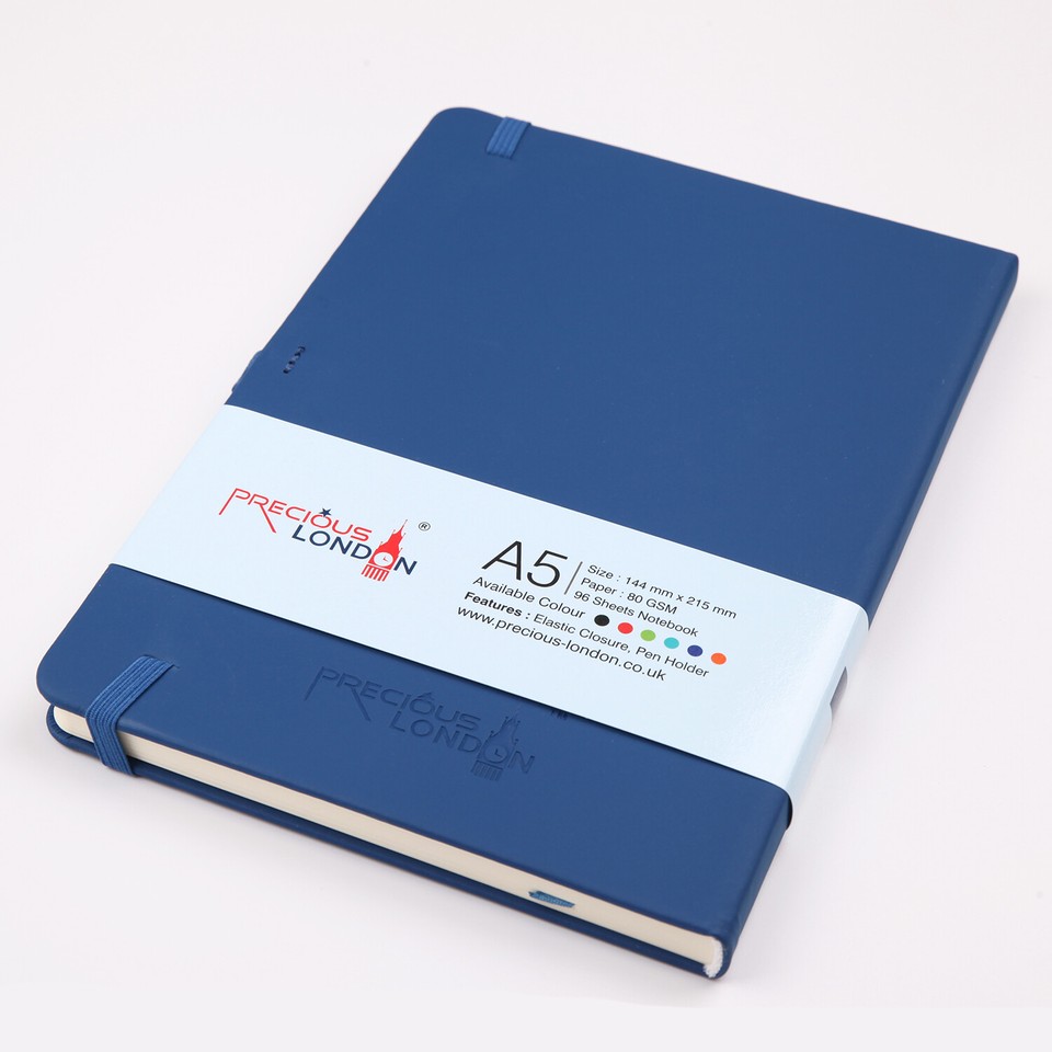 Lined Notebook A6 / A5 / A4 Hardback Ruled Notepad Notes Journal ...