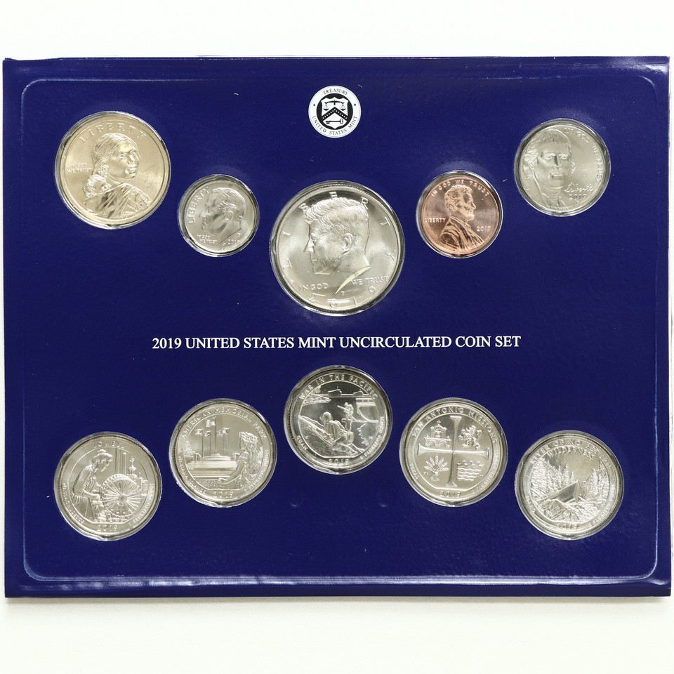 2019 Mint Set Original Sealed Box 20 BU Coins NO W CENT | eBay