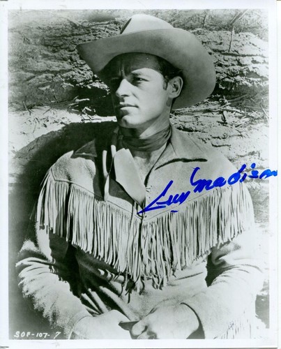 Guy Madison Autograph Actor In The Adventures Of Wild Bill Hickok ...