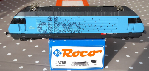 Roco 43756 H0 DCC-Digital E-Lok 2000 Re 4/4 Series 460 016-9 SBB Era 5/ ...