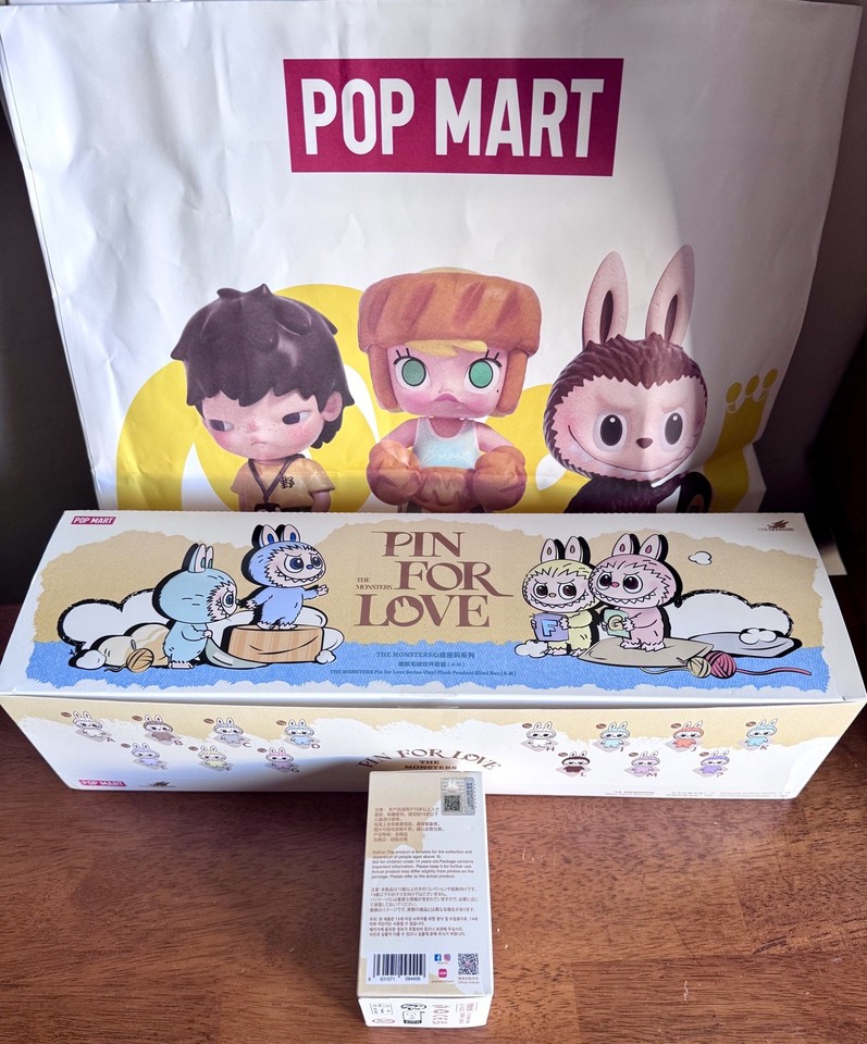 Labubu Pin for Love Series **LETTER C**Sealed Box 100% Authentic From ...