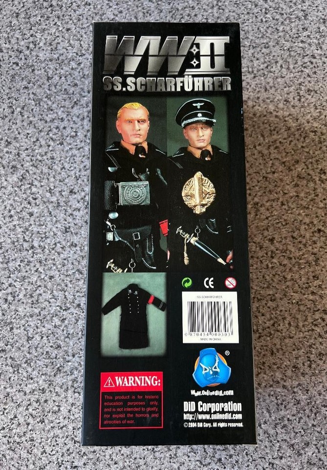 WWII German SS Schutzstaffel 1/6 Figure #ad3e59 | eBay