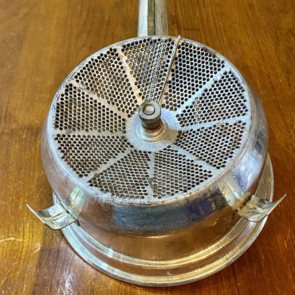 Vintage Original Foley Food Mill 2qt Stainless Steel Crank Black Knob ...