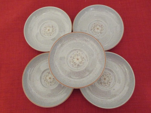 Denby REFLECTIONS Set of Five Saucers EUC | eBay UK