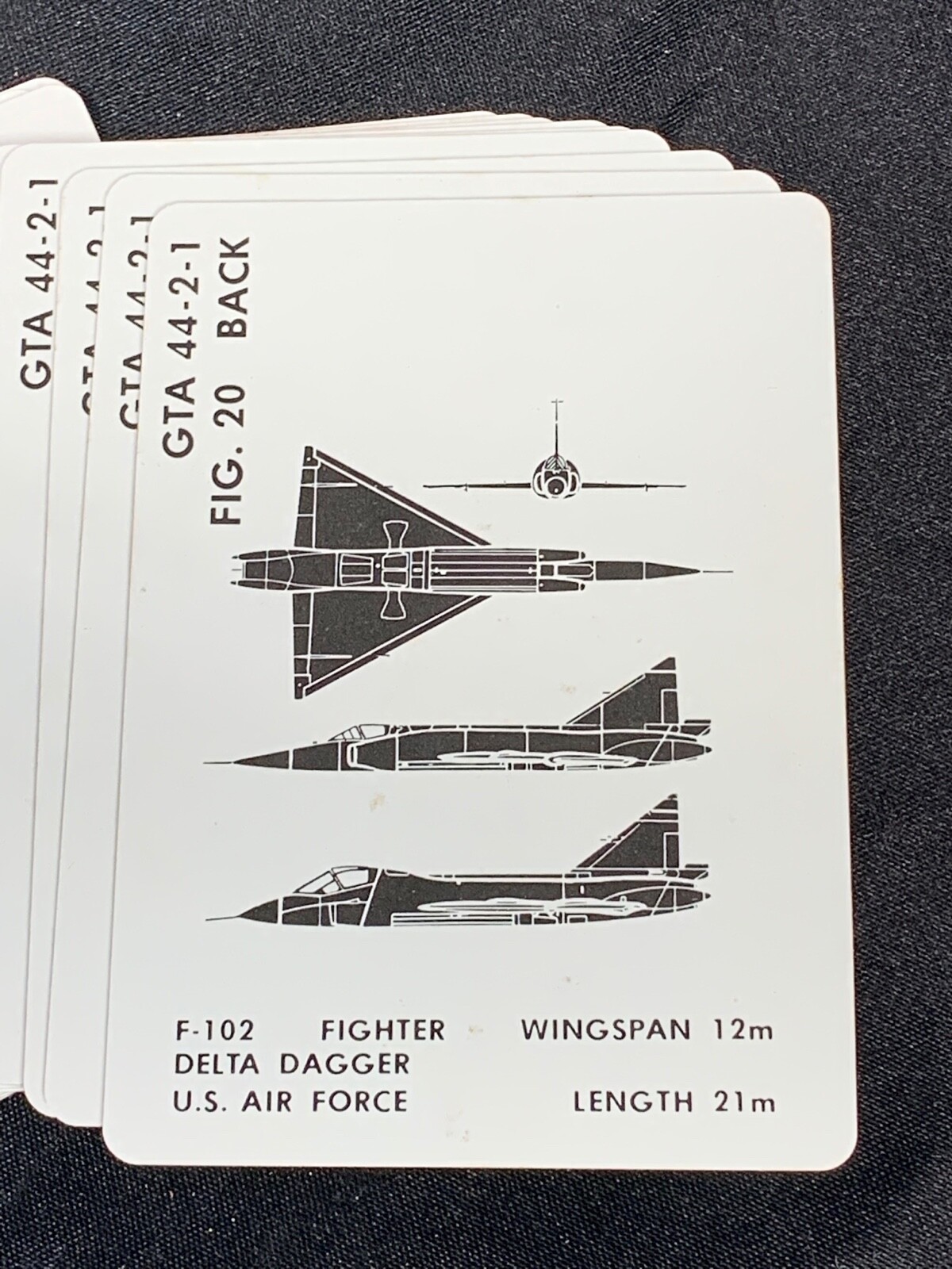 1977 US Army Visual Aircraft Recognition Training Card Set | eBay