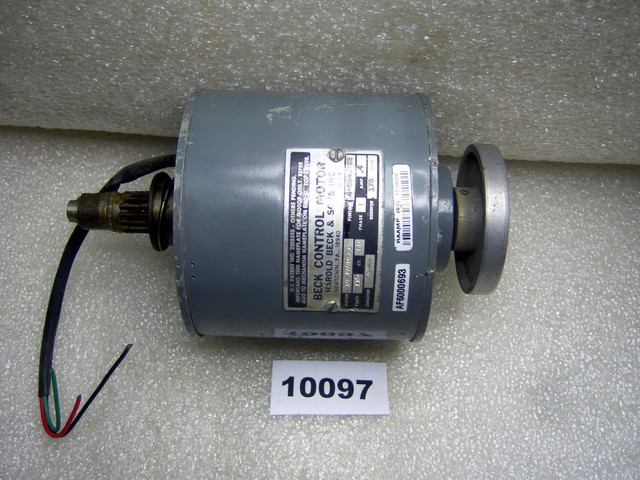 (10097) Beck Control Motor 14-1740-21 .4A 120V for sale online | eBay