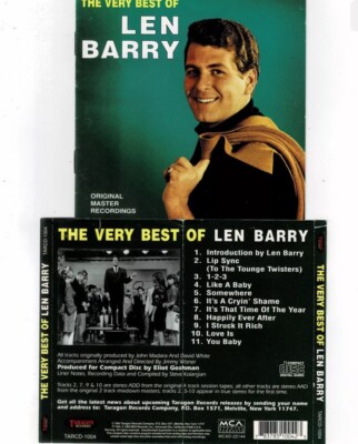 LEN BARRY VERY BEST OF CD Taragon 1994 NEW Sealed 11 TRACKS Hype ...