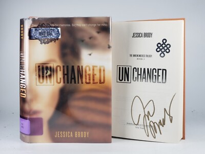 Unchanged by Jessica Brody SIGNED Autograph HC Book 9780374379896| eBay