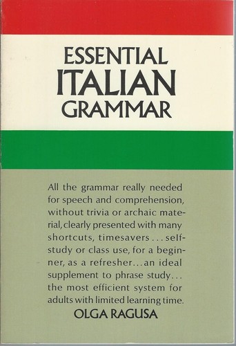 Essential Italian Grammar by Olga Ragusa (1963, Paperback Book) | eBay