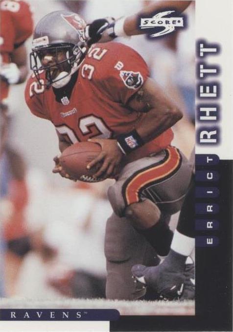 1998 Score - Errict Rhett #85 for sale online | eBay