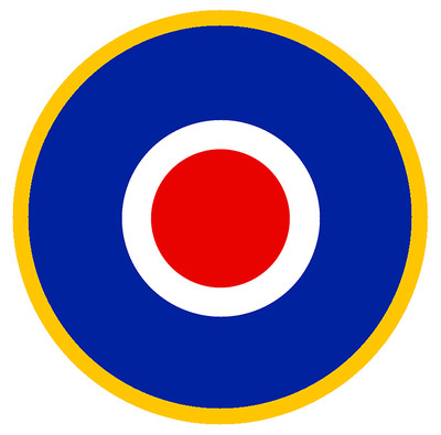 COCARDE RAF GB ROUNDEL TARGET AUTOCOLLANT STICKER 12cm (CA126) | eBay