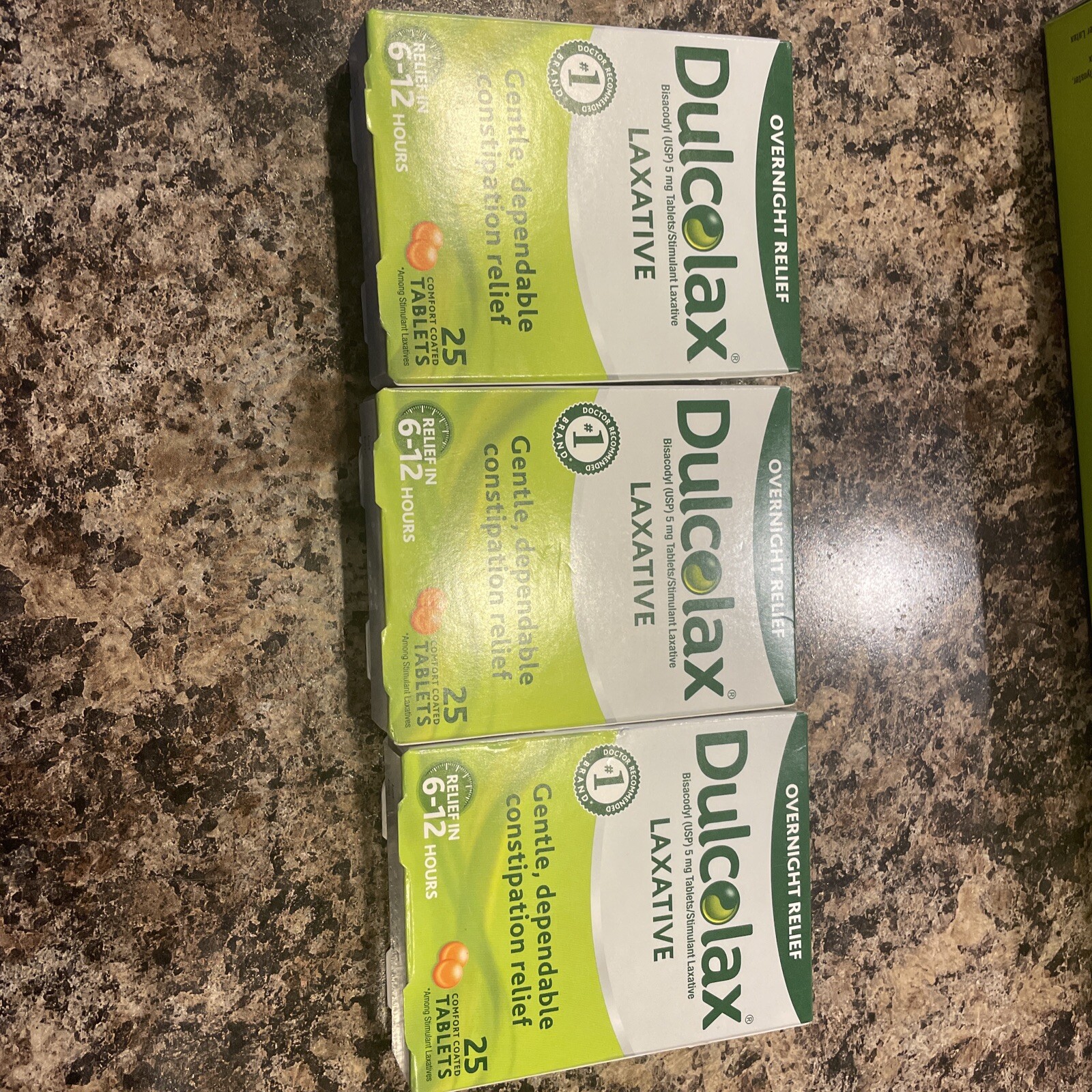 Dulcolax Laxative 5mg 25 Tablets 3 Boxes 681421020022 | eBay