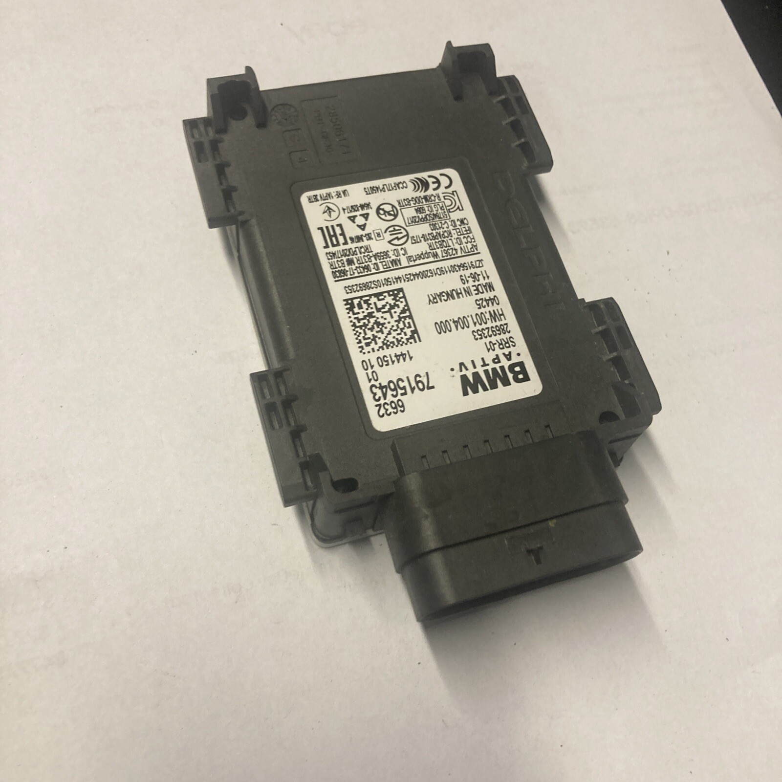 2017 - 2020 BMW 530I REAR RIGHT BLIND SPOT LIDAR RADAR SENSOR OEM | eBay