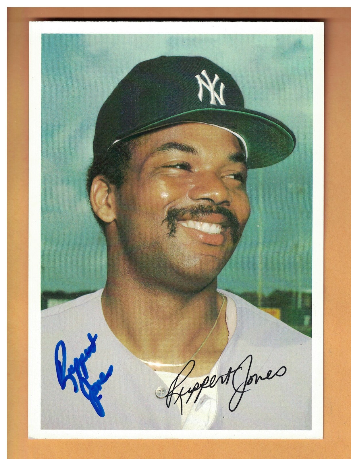 Ruppert Jones AUTOGRAPHED 1981 TOPPS SUPER BASEBALL CARD SIGNED NEW ...