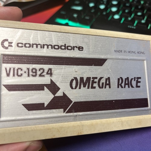 Commodore VIC-20 VIC-1924 Omega Race Game Cartridge | eBay