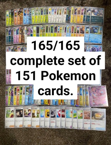 Pokemon All 151 Pokemon cards in the first image+14 support cards total ...