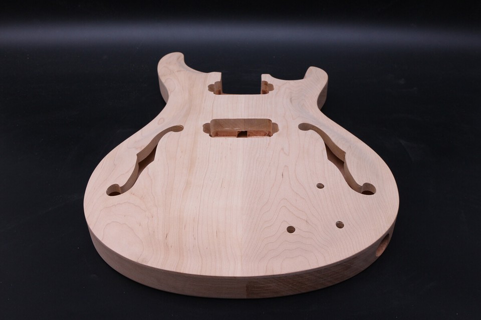 DIY Semi-Hollow Guitar Body Mahogany body Maple cap for PRS STYLE ...