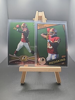 2012 Topps Chrome 2 Card Lot Robert Griffin III RC Base And 1984 RG3 | eBay