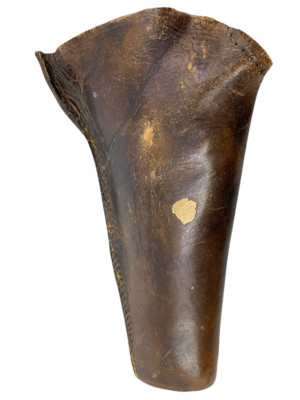 WW1 Canadian British BEF CEF Open Top Leather Holster Sam Browne | eBay