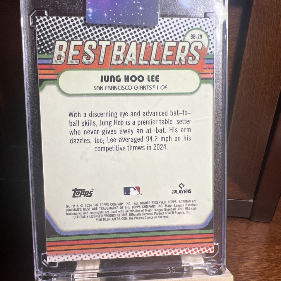 2024 Bowman's Best Ballers Mini-Diamond Refractor Jung-Hoo Lee #BB-29 ...