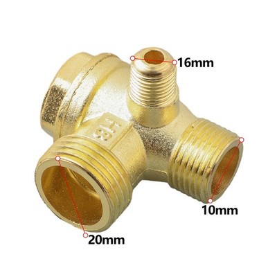 Check Valve Zinc Alloy 20/16/10mm Diameter 400mm/15.75" Long Air ...