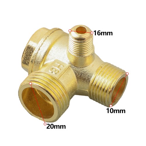 Check Valve Zinc Alloy 20/16/10mm Diameter 400mm/15.75" Long Air ...