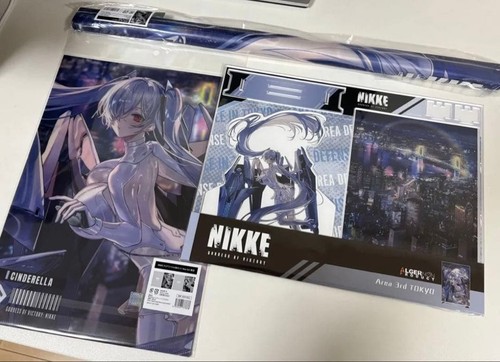 3-piece tapestry set Geoaku clear file NIKKE Defense Battle 3rd Tokyo ...