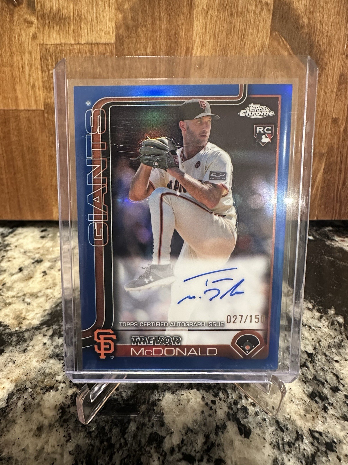 Trevor McDonald 2025 Topps Chrome #RA-TMC Rookie Autographs - Printing ...