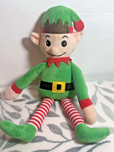 Soft Toy Elf Plush Stuffed Doll Christmas Holiday Decor Kids Gift 12 ...