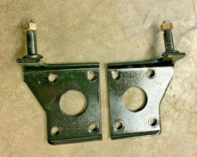 1955-1957 Chevy Shock Leaf Spring Mounting Brackets Factory Originals ...