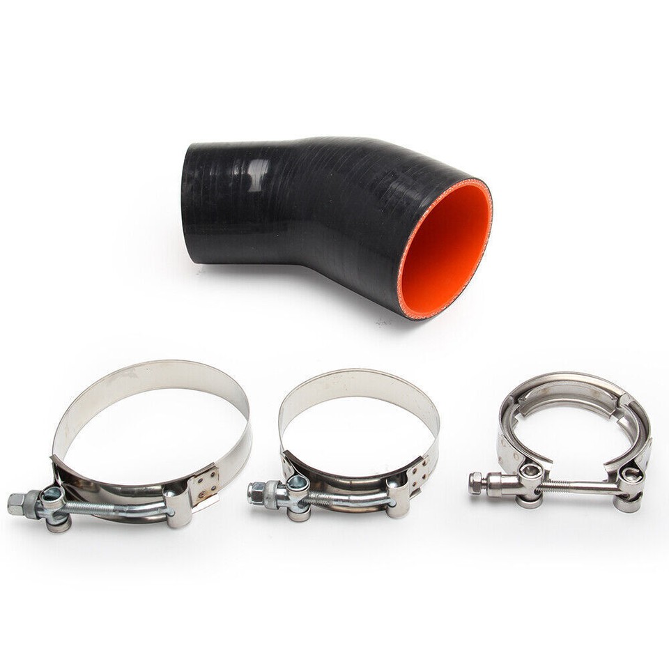 Intake Turbo Charge Pipe Kit w/Tial & 50mm Bov For BMW N54 E88 E90 E92 ...