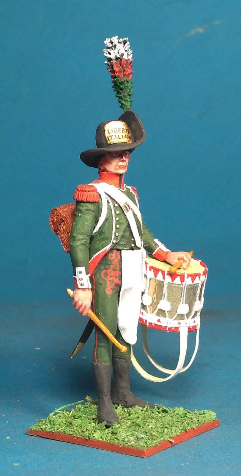 Unassembled Italian Lombard Legion, White Metal 60 mm Figure kit VID ...