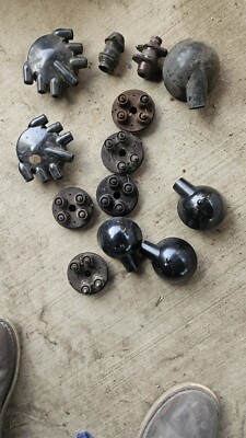 Lot Of 1942-1944 Ford V8 Flathead Crab Style Distributor Caps . 32 To ...