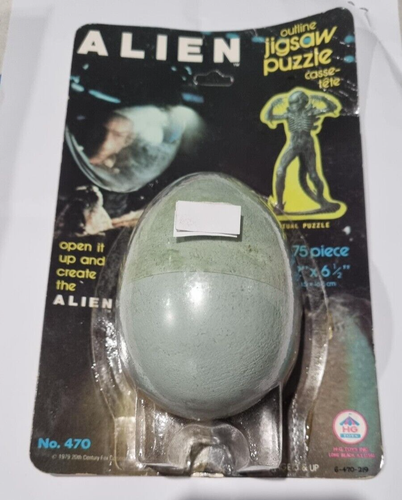 Vintage 1979 Aliens Alien Outline Jigsaw Puzzle - RARE - 75 pieces | eBay
