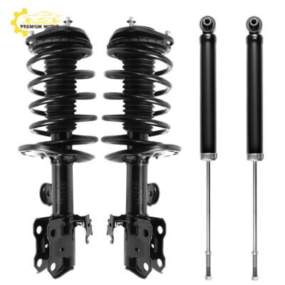 For 2010-2015 Toyota Prius Front Rear Complete Shocks Struts w/ Coil ...