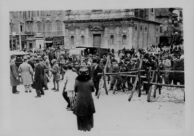 Scene Benito Mussolini March on Rome Press Photo | eBay