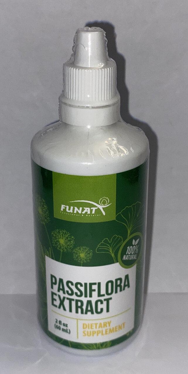 PASSIFLORA EXTRACT 100% Natural Healthy Diet FUNAT Passion Flower 2 Oz ...