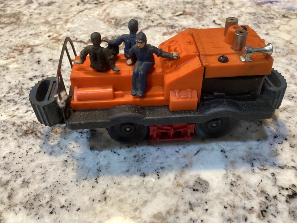 1954-64 Lionel O Gauge Section Gang Car 50 Bl Bumpers Rotating Olive ...