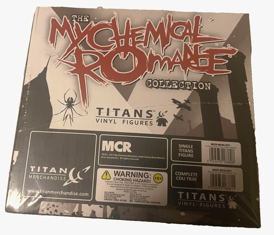 18 Piece Display TITANS: The My Chemical Romance Collection MCR 3 ...