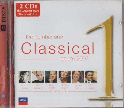 C.D.MUSIC E34 THE NUMBER ONE CLASSICAL ALBUM 2007 2 DISC SET CD | eBay ...