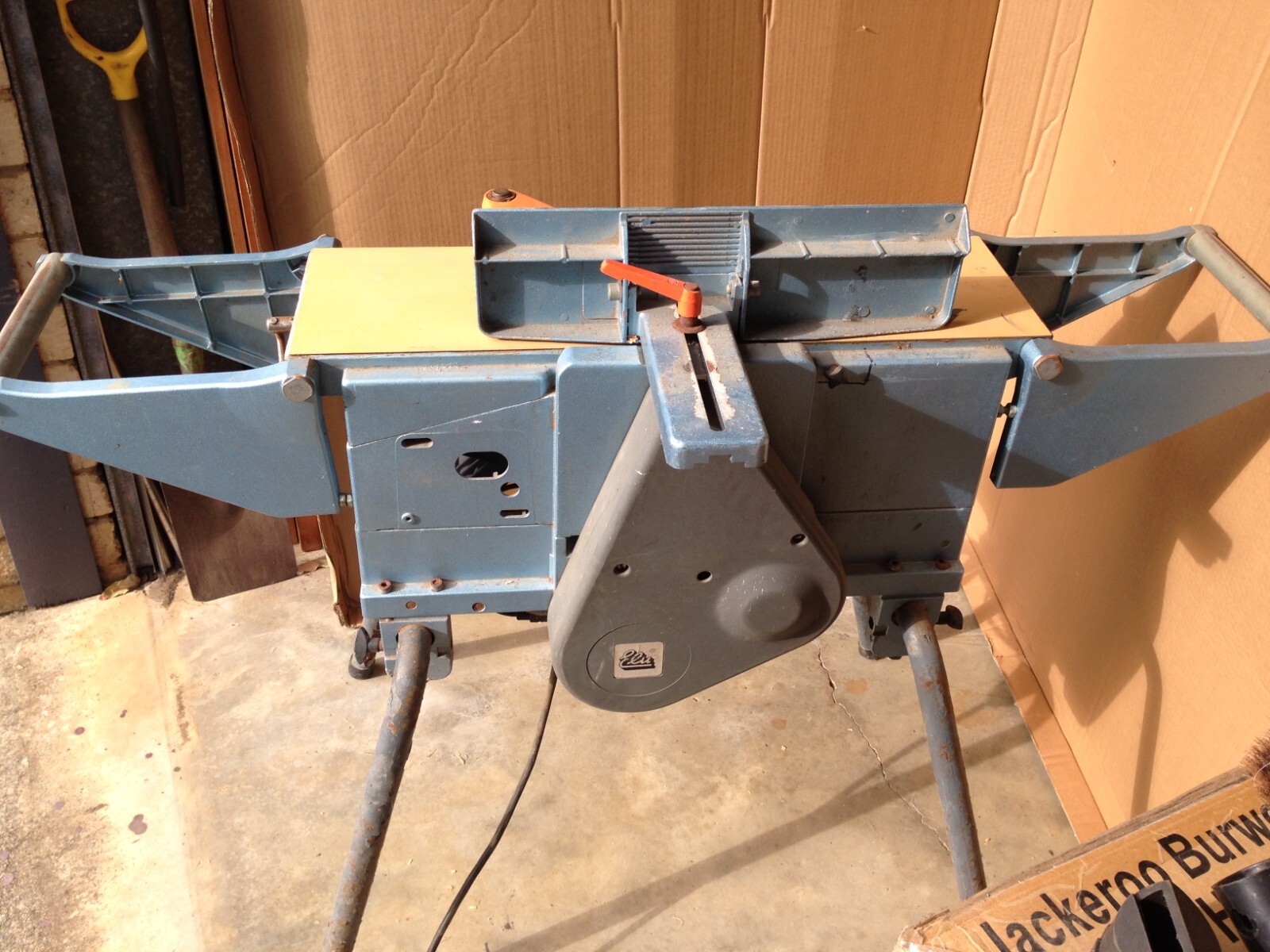 ELU DAH 176 PLANER & THICHNESSER 220V 50HZ 7.4A 7400/MIN 205MM MADE ...