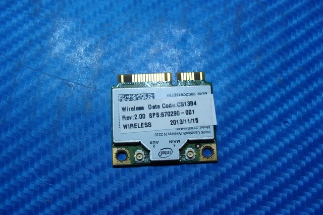 HP Envy Dv4 14" Genuine Laptop Wireless WiFi Card 2230bnhmw 670290-001 ...