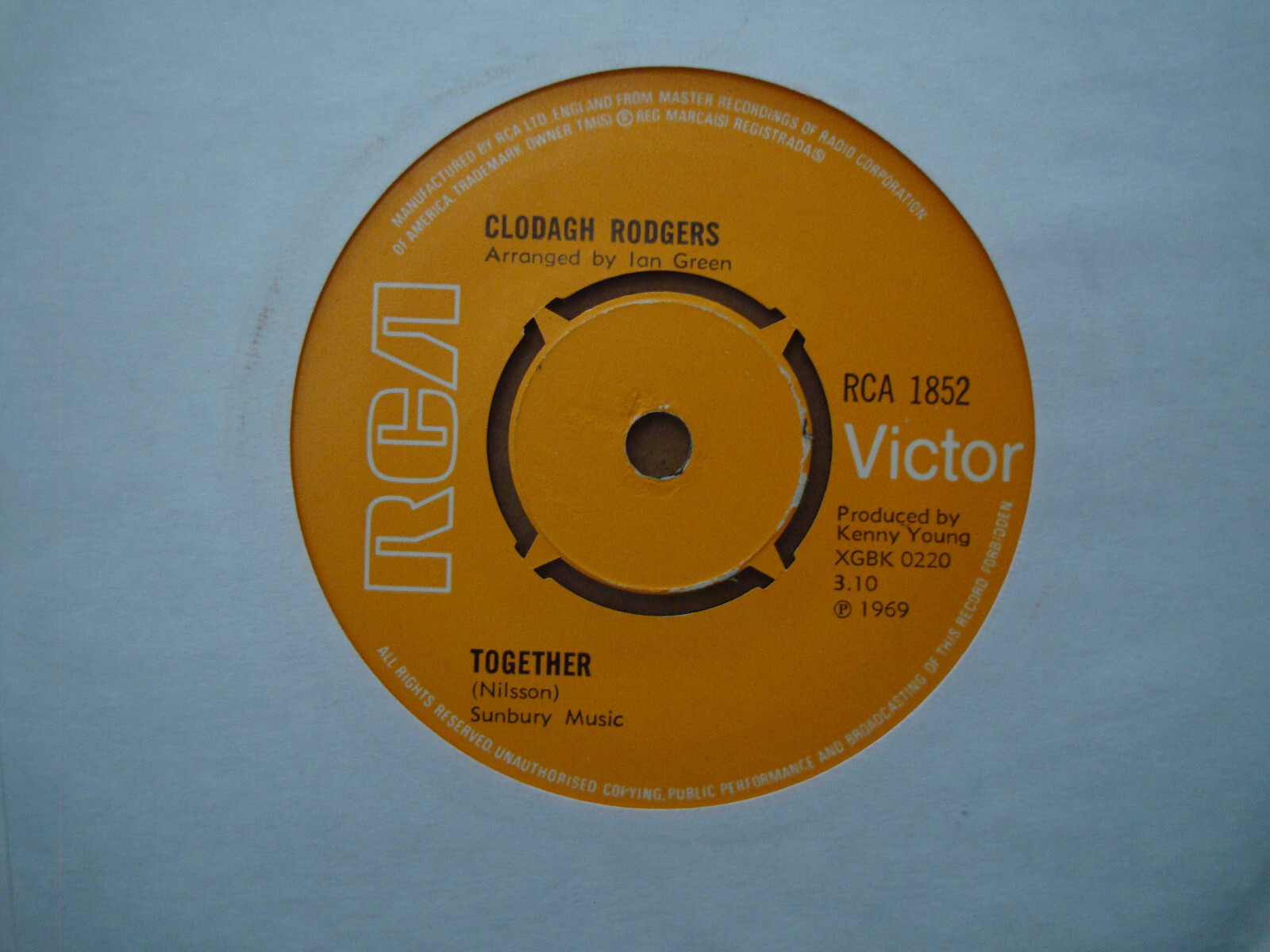 CLODAGH RODGERS, GOODNIGHT MIDNIGHT, RCA RECORDS 1969 EX+ | eBay UK