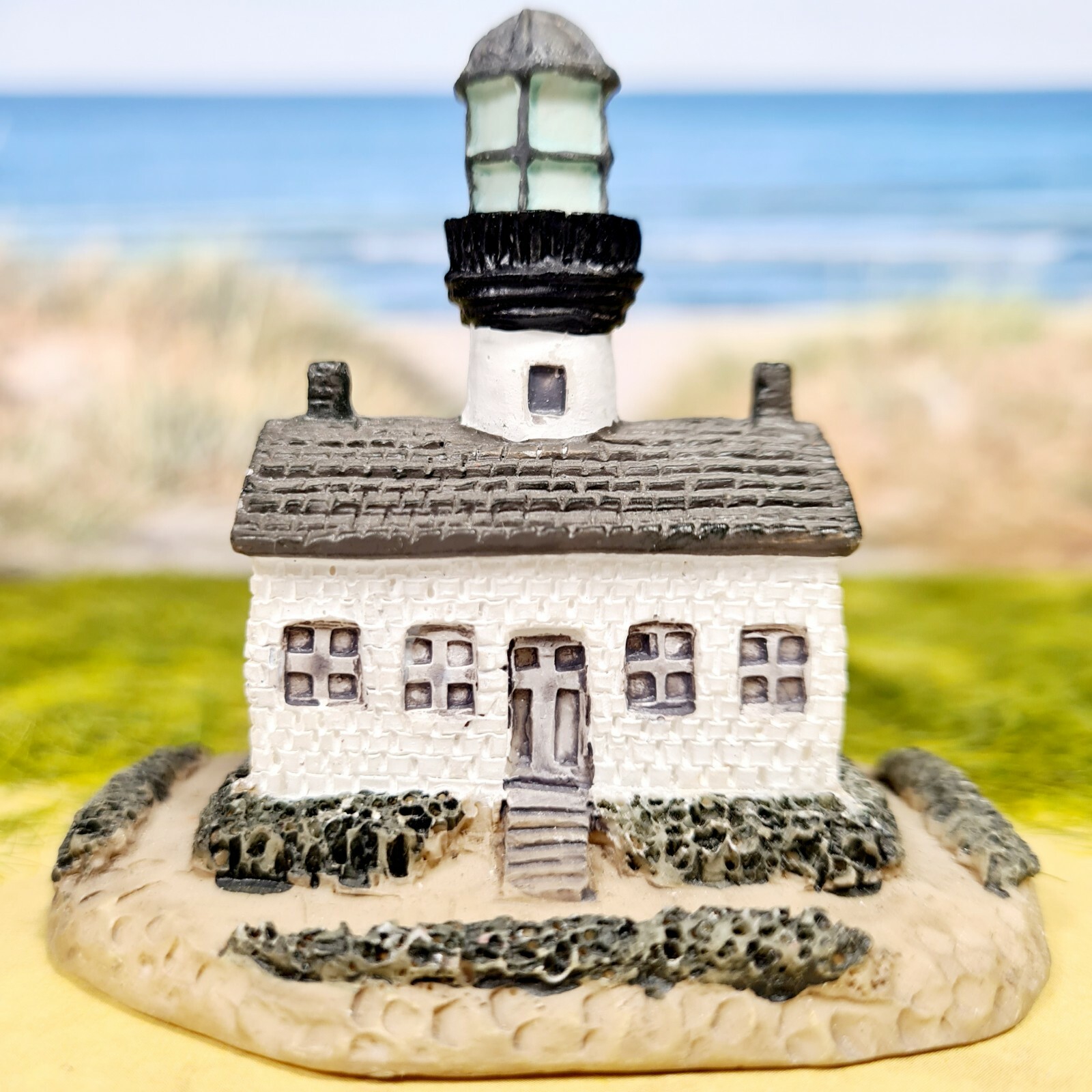 Resin Miniature Lighthouse/Lighthouse 1:160 2 3/8in N Gauge North Sea ...