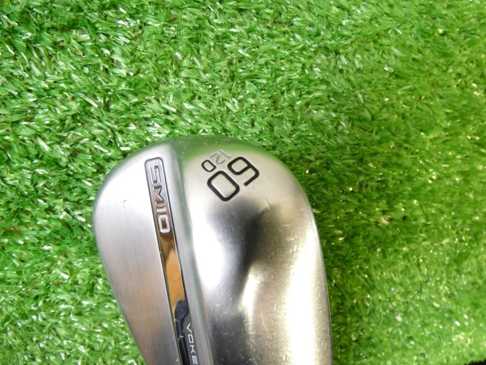 Titleist Vokey SM10 Tour Chrome 60* 12* Lob Wedge D Grind Dynamic Gold ...