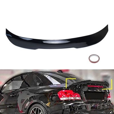 FOR 2007-2013 BMW E82 1 SERIES COUPE PSM STYLE GLOSSY BLACK TRUNK ...